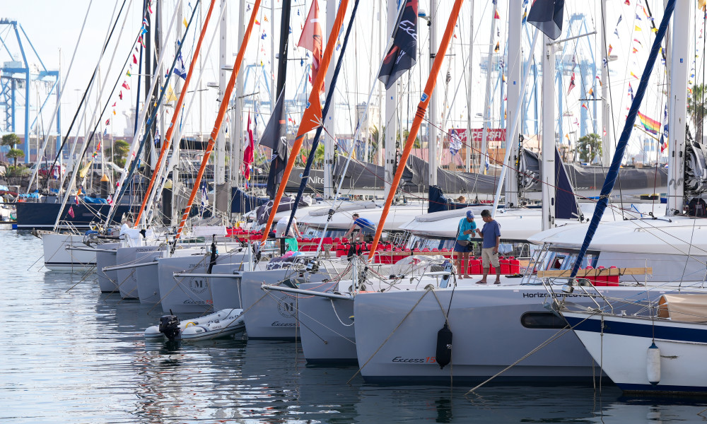 Excess was the second most represented catamaran brand during the ARC 2023.