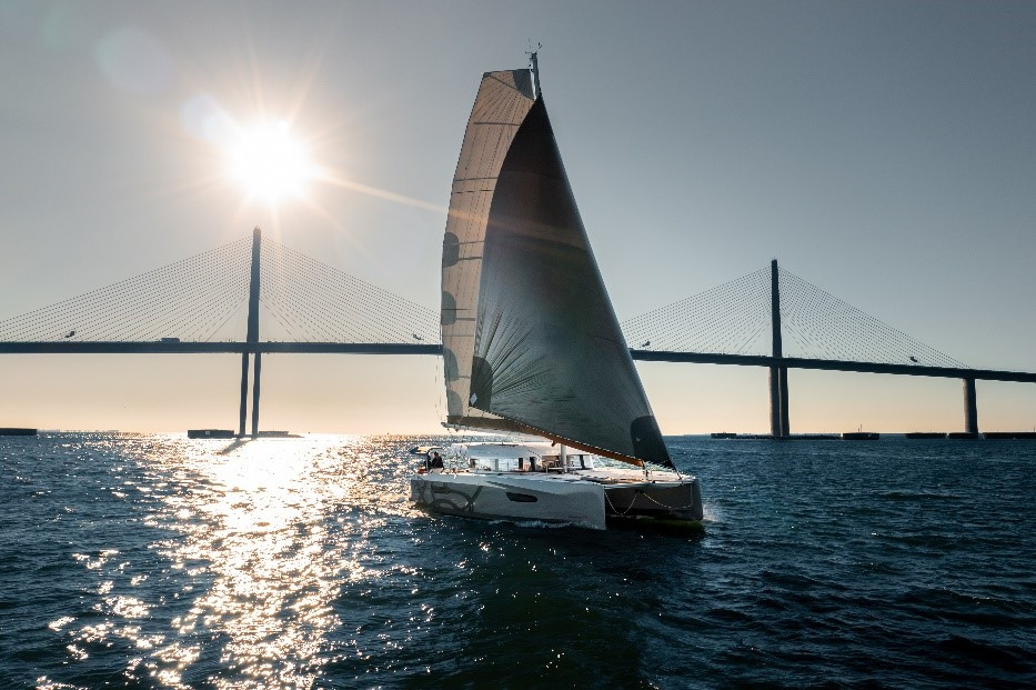 Boating magazine Skippers makes a full tour of the Excess 14 catamaran