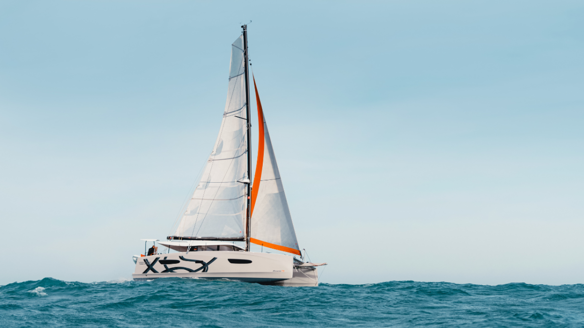Sea outing of the new Excess catamaran model: the Excess 13
